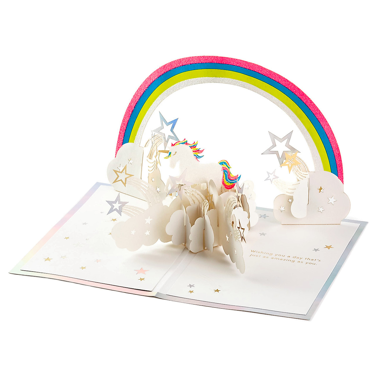 Hallmark Signature Paper Wonder Pop Up Birthday Card (Unicorn, You are Magical) (1299RZH1137)