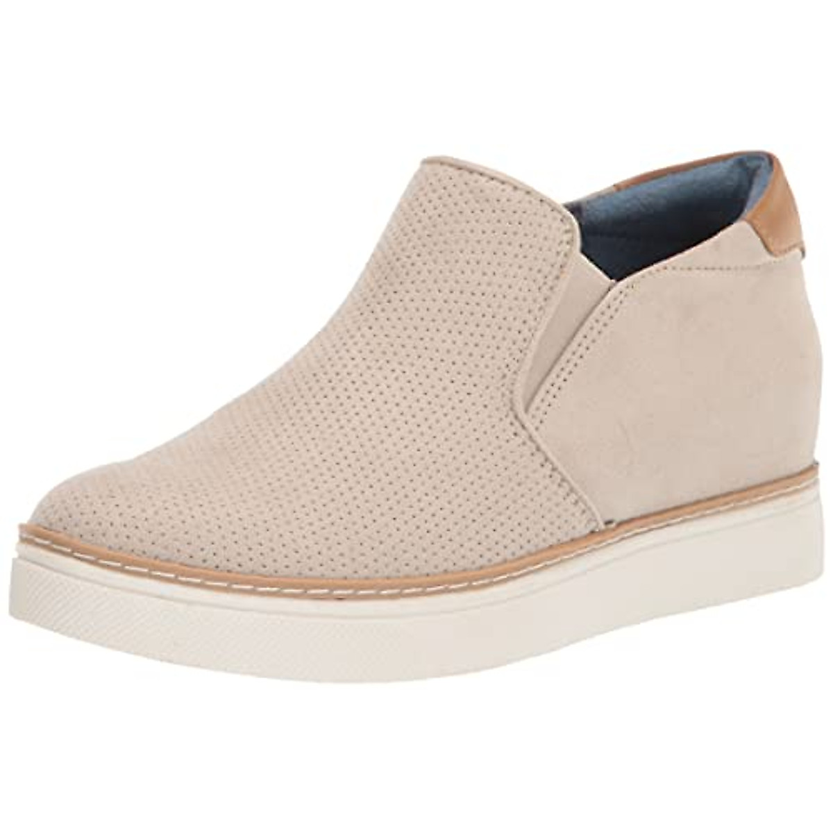 Dr. Scholl's Shoes Women's Sneaker, Oyster Microfiber, 7