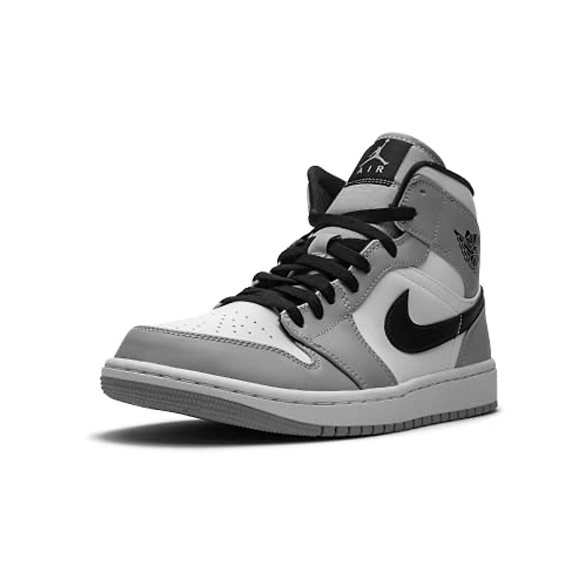 Jordan Mens Air 1 Mid 554724 092 Light Smoke Grey - Size 10