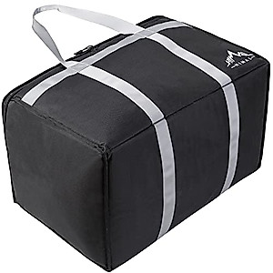 Himal Outdoors Insulated Food Delivery Bag, Pizza Delivery Bag | Premium Insulated Grocery Bag for HOT/COLD Food Delivery,Professional Catering transportation,23Wx15Hx14D inches.