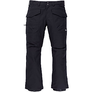 Burton Mens Southside Pant Slim, True Black New, Large