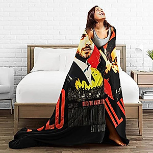 Il Singer Volo Band Sings Morricone Throw Blanket Soft Cozy Flannel Blankets Decor for Bed Couch Living Room Travel Outdoor 50"X40"
