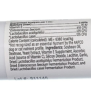 Doc Roy's GI Synbiotics - Probiotic & Prebiotic Supplement Gel for Dogs and Cats - 15 ml Gel