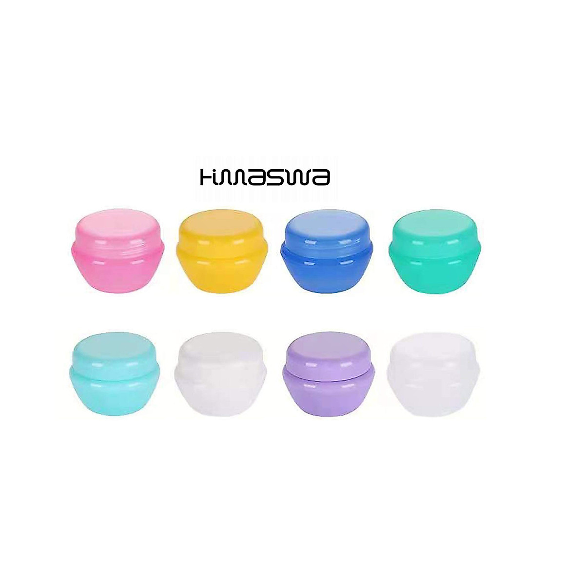 HINNASWA Travel Containers For Toiletry, Lotion Travel Accessories Bottles for Cosmetic, Makeup, Body & Hand Cream, Toiletries