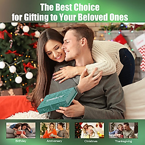 osaiv Pocket Folding Wood Knife Set, Speed Safe Opening EDC Tactical Foldable Knives with Lock, Small Sharp Camping Survival Hiking Knife, Ideal Gift for Men Women-Wood Color Handle