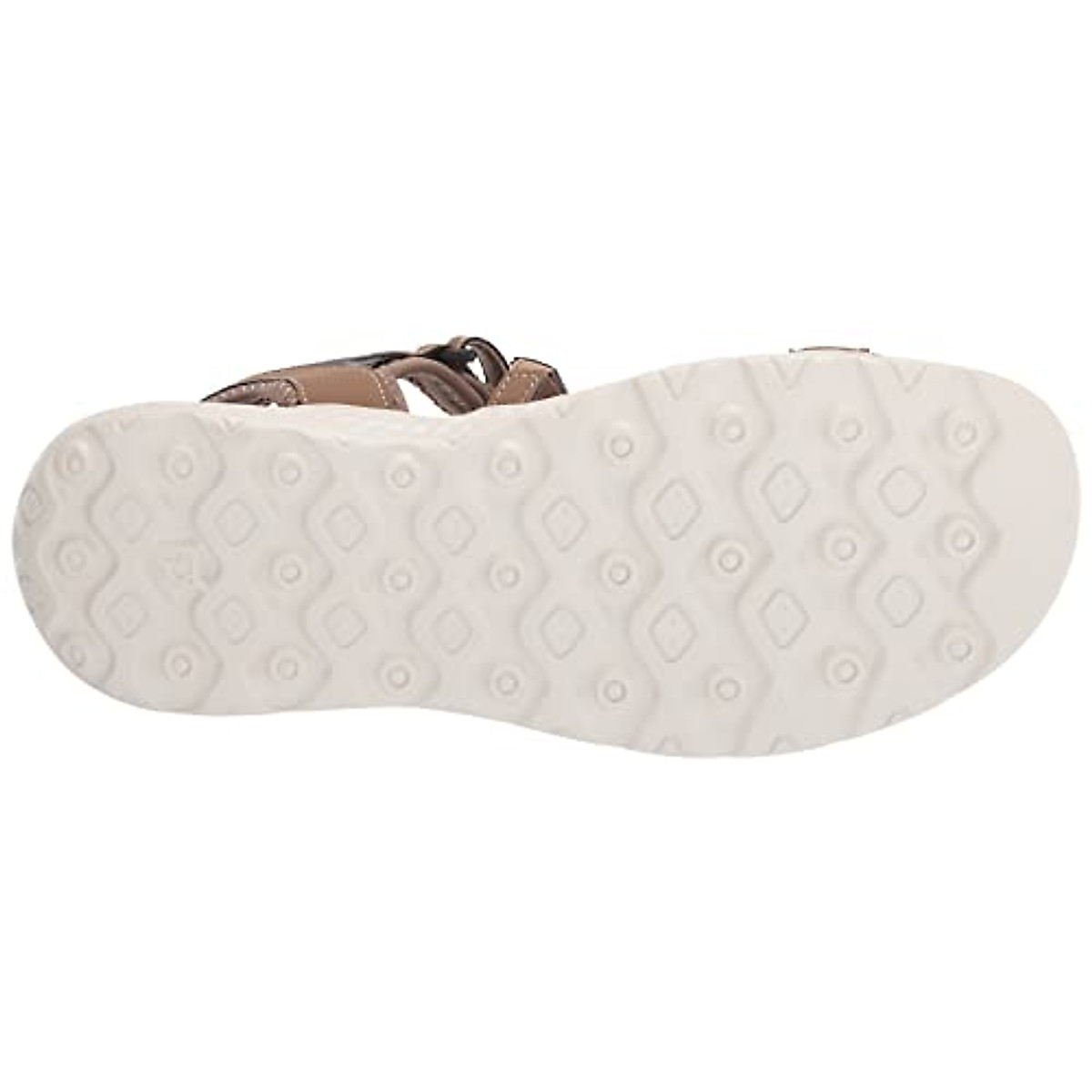 Propét Women's TravelActiv XC Walking Sandals, Tan, 9 Wide US