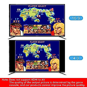 RuntoGOL N64 Gamecube to HDMI Adapter Converter Cable, HDMI Adapter for Nintendo Gamecube/Nintendo 64/SNES/SFC with HDMI Cable and USB Cable, Supports 4:3/16:9 Ratio Conversion