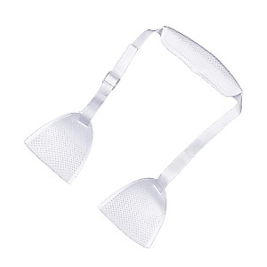 Toddler Suspenders Support Belt Cuff White Child