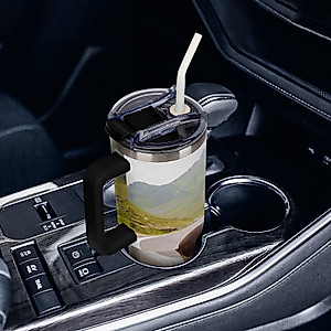 Niapessel Leak Proof Tumbler, Insulated Water Bottles with Straw, Funny Donkey Insulated Cup with Handle 40 Oz Stainless Steel Flask for School, Travel, Car, Sports, Work