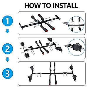 Toriexon Universal Golf Cart Seat Belt Kit, Seat Belts Kit 4 Passengers (2+2), Retractable Golf Cart Seat Belts Fits 4-Seats Golf Car for EZGO, Yamaha Club Car