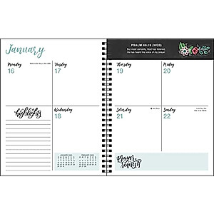 Prayer Journal for Women 12-Month 2023 Monthly/Weekly Planner Calendar