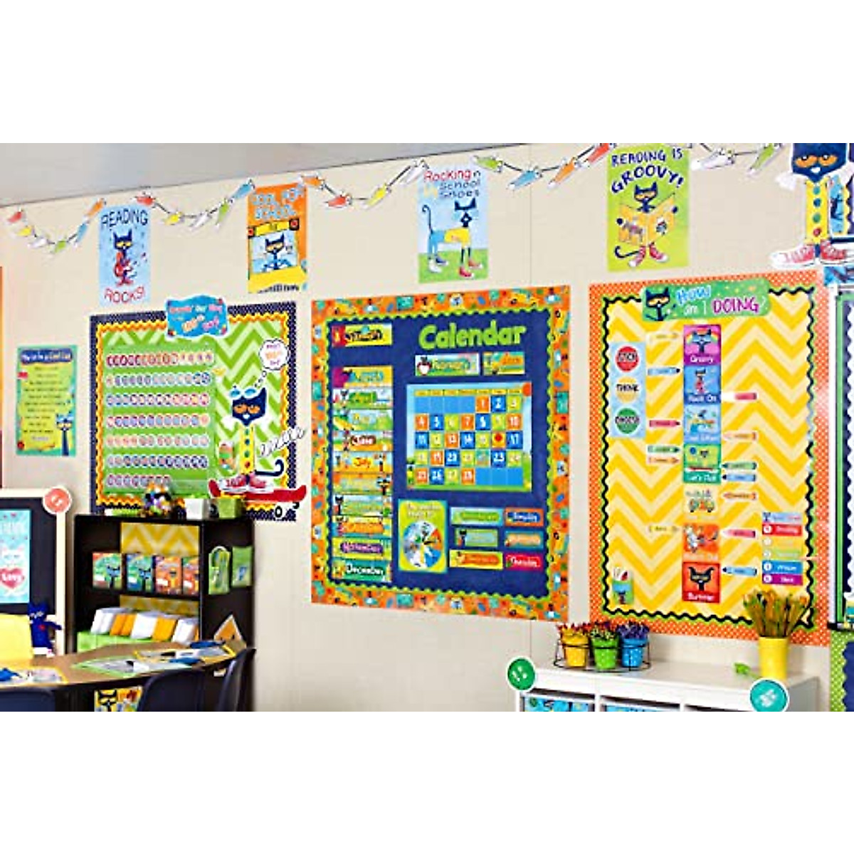Teacher Created Resources Pete The Cat Positive Poster Pack (TCR6656),0.1" x 13.4" x 19"
