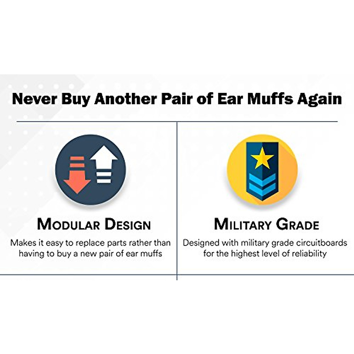 Pro Ears - Ultra Pro - Hearing Protection - NRR 30 - Shooting Range Ear Muffs - Black