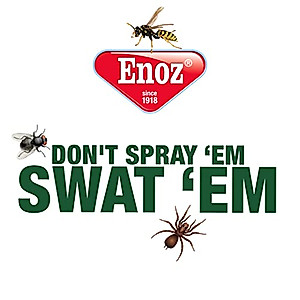 Enoz Wire Mesh Head Flyswatter with Metal Handle (Pack of 3)