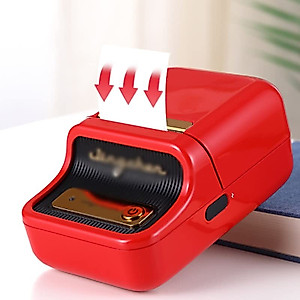 SLNFXC Thermal Mini Label Printer Labeler Shop Price Sticker Machine