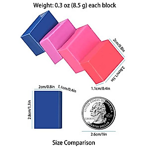 Super Valuable 32 Colors Small Block Polymer Clay Set Oven Bake Clay, Tomorotec Non-Toxic Molding DIY Clay Oven Baking Clay for Kids, Artists (Softer)