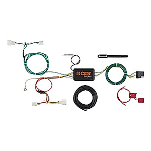 CURT 56284 Vehicle-Side Custom 4-Pin Trailer Wiring Harness, Fits Select Honda HRV