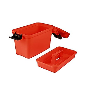 Attwood 11834-1 Boater's Box, Bright Safety Orange