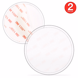 HASKO accessories - Adhesive Mounting Disc for Suction Cup (2 Pack)