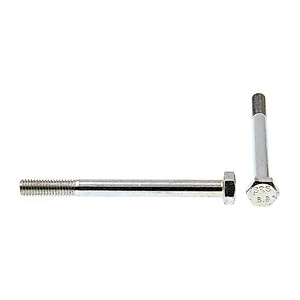 Prime-Line 9109665 Hex Head Cap Screws, Class 8.8 Metric, M8-1.25 X 90MM, Zinc Plated (5 Pack)