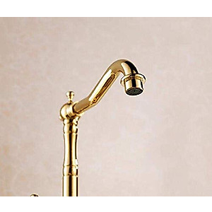 ShiSyan Y-LKUN Gold Kitchen Cold and hot Water faucets Mixer Kitchen taps Basin faucets Home Supplies