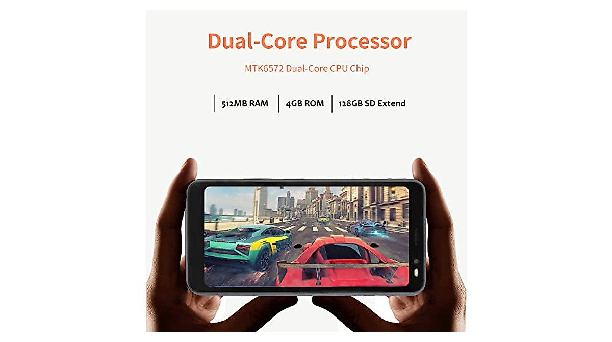 Unlocked Smartphone with 5.45" HD Screen & Dual SIM - Reliable & Compact