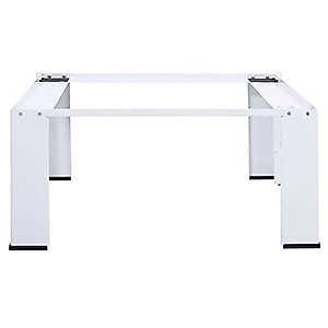Washing Machine Pedestal Washing and Drying Machine Pedestal Base Stand Washer Dryer Stand Heavy Duty Washing Machine Pedestal Steel Washing Machine Stand White 27.2 x 27.2 x 12.8 inch (W x D x H)