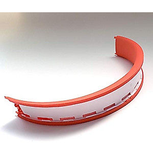 Replacement Solo Rubber Headband Pad Cushion Leather Rubber Repair Kit Compatible with Beats Solo 2.0 Solo 3.0 Headphones (Red)