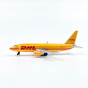 AVIAMUSE DHL Airplane Model, Single Plane Die-cast Model Planes Aircraft Suitable for Collection & Christmas, Birthday Gifts