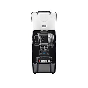 OmniBlend Omni-Q TM-800BQ Commercial Quiet Smoothie Blender, Full Sound Enclosure, 1.5 Liter BPA-Free Container, Self Cleaning, Heavy Duty 3 Speed (Black)