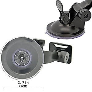 Smatree Suction Cup Mount Compatible for GoPro MAX / GoPro Hero 9/8/7/6/5/4/3+/3/Session/GOPRO HERO 2018/DJI OSMO Action Camera