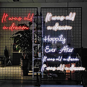 SELICOR Personalized Neon Signs Led Neon Signs Light for Bedroom Wedding Birthday Party Home Décor Custom Neon Sign Bar Store Logo Neon Sign (1 Line Text, Max 48")
