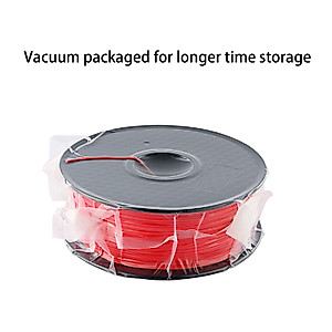 TIANSE PLA 3D Printer Filament 1.75mm, Dimensional Accuracy +/- 0.03 mm, 6 Colors, 1800g