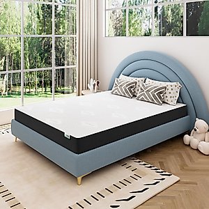 VFD 5 Inch Twin Memory Foam Mattress - Medium Firm Feel - Gel Infusion - Memory Foam Infused - No Fiberglass - Breathable - CertiPur Certified