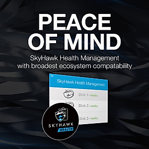 SEAGATE ST2000VXZ08 Skyhawk 2TB Surveillance Hard SATA 6Gb/s 64MB Cache 3.5" Internal Drive-Frustration Free Packaging (ST2000VX008),Mechanical Hard Disk