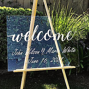 2 Pack Acrylic Sheet Plexiglass 24" x 36" x 1/8" Thick, Clear Cast 3mm 24x36 Large Plexi Glass Panel Use for Craft Projects, Picture Frames, Laser Engraving Sign Blanks or Cutting to Display Sizes.