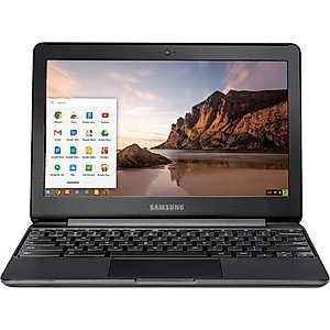 Samsung Flagship 11.6" HD LED Chromebook, Intel Celeron Dual-Core N3060 up to 2.48GHz, 4GB RAM, 32GB HDD, Intel HD Graphics, HDMI, Bluetooth, HD webcam, 11 Hours Battery Life, Chrome OS (Renewed)