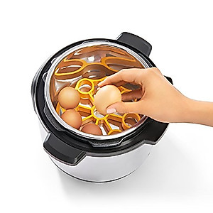 OXO Good Grips Silicone Egg Rack – One Size,Yellow