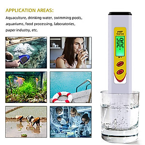 ORP Redox Meter Tester, -1999~1999mV Range, LCD Backlit ORP Meter Water Quality Mater Pen, for Drinking Water, Swimming Pool and Aquarium