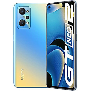 realme GT Neo2 Dual-SIM 128GB ROM + 8GB RAM (GSM | CDMA) Factory Unlocked 5G Smartphone (Neo Blue) - International Version