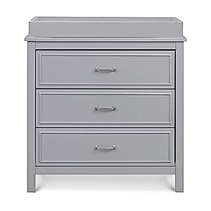 DaVinci Charlie 3-Drawer Dresser in Grey