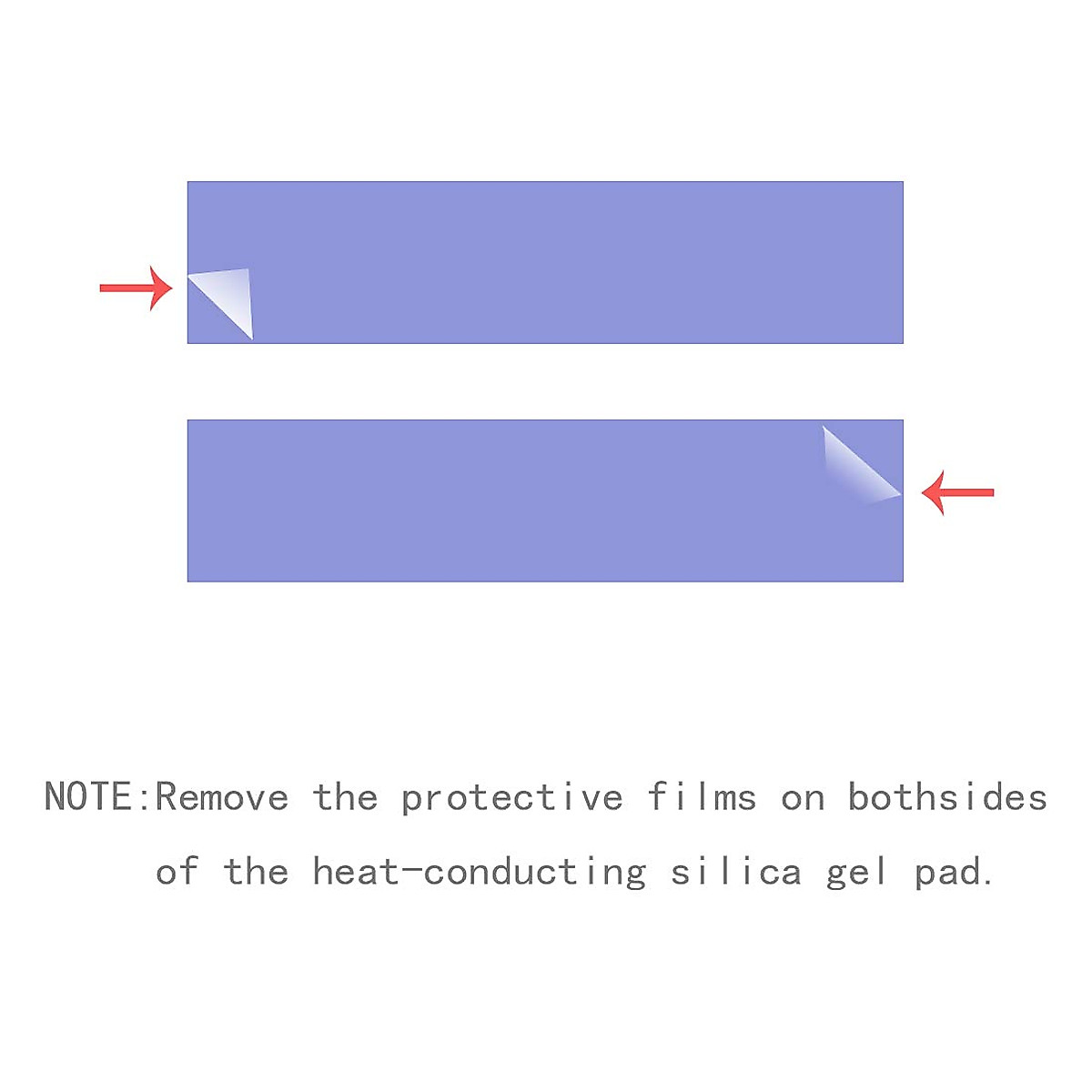 SGTKJSJS m.2 Thermal pad， 70x20x1.5mm for Pcie M.2 2280 SSD NVMe Heatsinks (2PCS Pack)…
