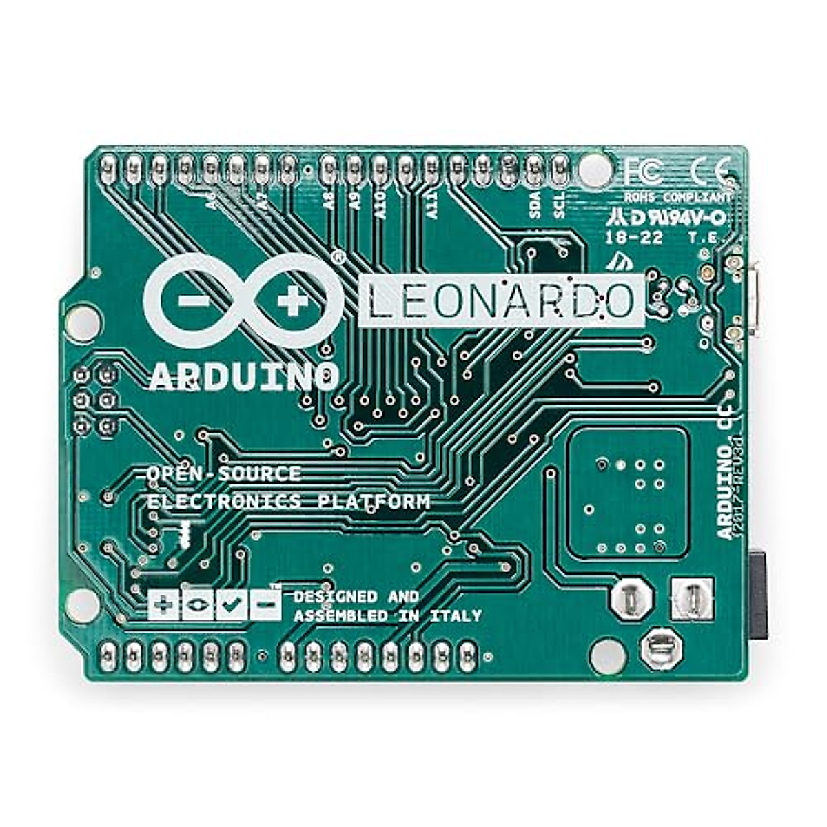 Arduino Leonardo with Headers [A000057]