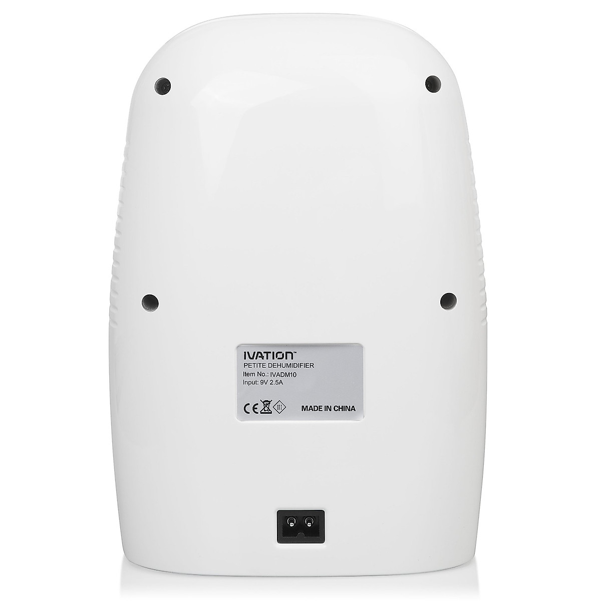 Ivation IVADM10 Powerful Small-Size Thermo-Electric Dehumidifier - for Smaller Room, Cupboard, Basement, Attic, Stored Boat, RV, Antique Car,White