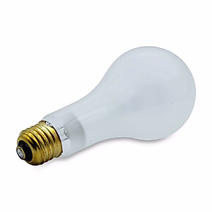 Technical Precision Replacement for Artograph Super Prism Image Light Bulb 250W 120V A23 Bulb - Incandescent Projector Lamp - E26 Base - 3200K Warm White - 1 Pack