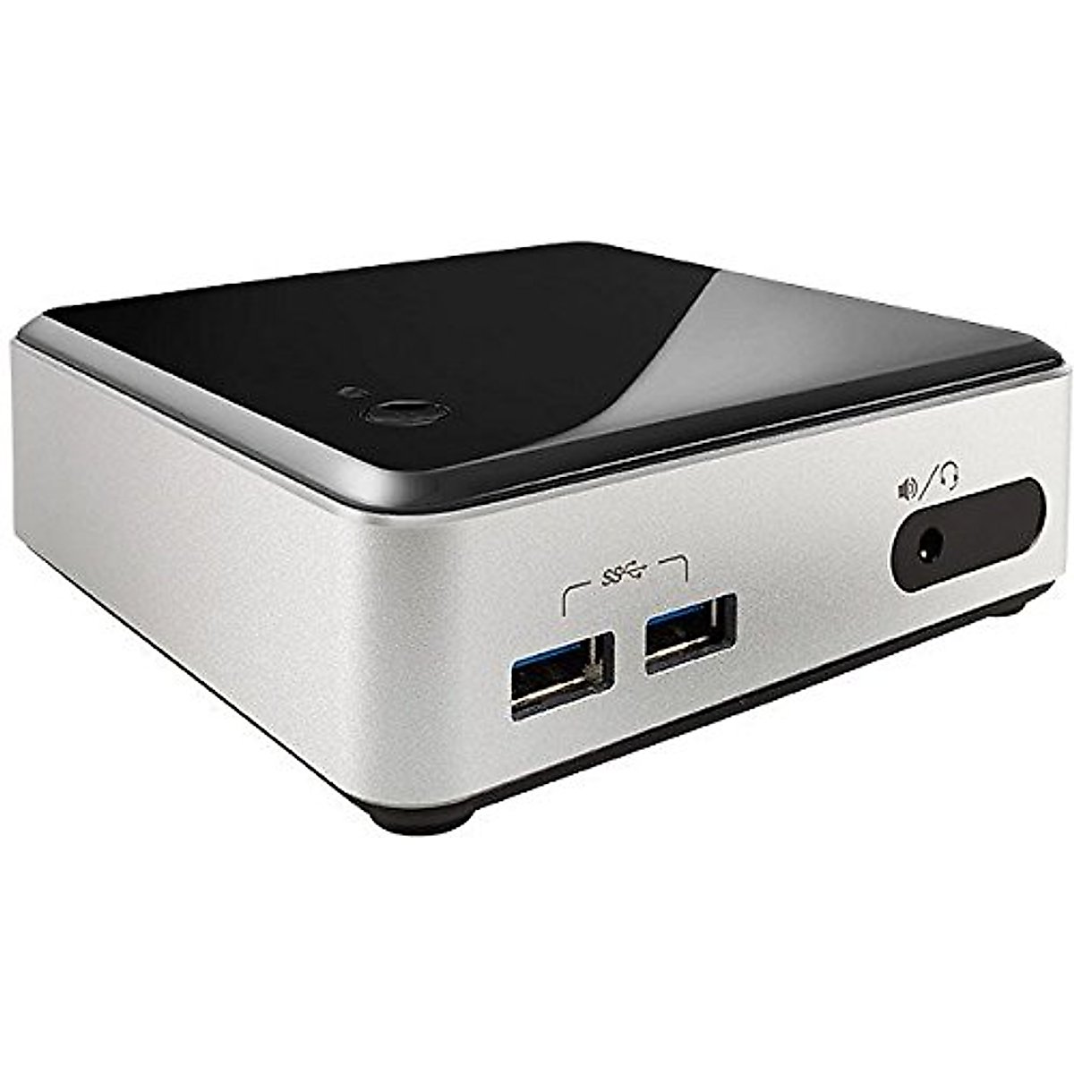 Intel NUC D34010WYK, Mini HDMI, Mini DisplayPort, USB 3.0, 4th Gen Intel Core i3-4010U, Consumer Infrared sensor, Black/white