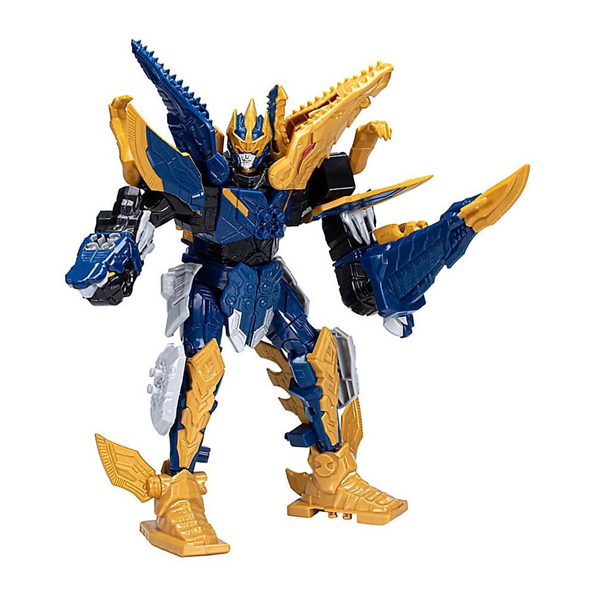 Power Rangers Dino Mosa Razor Zord for Kids Ages 4 and Up Morphing Dino Robot Zord with Zord Link Mix-and-Match Custom Build System