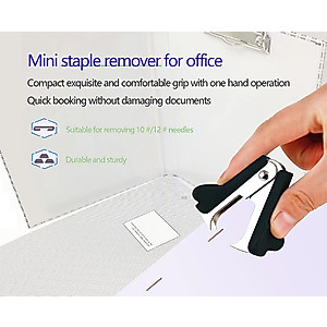 Lightweight Staple Puller Remover Tool for Office, School, Easy to Carry
