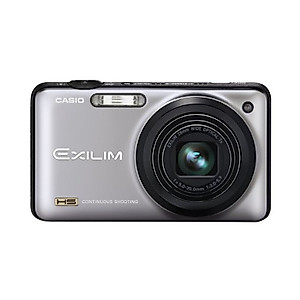 Casio High Speed Exilim Ex-zr10sr Digital Camera Silver