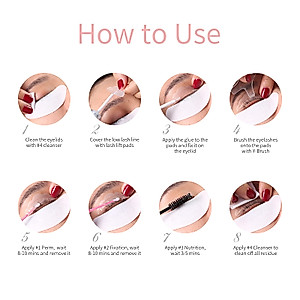 ICONSIGN Lash Lift Kit(2nd Generation), Professional Semi-Permanent Curling Eyelash Perm Kit Suitable for Salon & Home Use